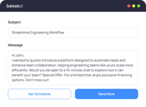 Boost Sales with AI-powered Automation - Salesbot